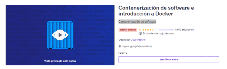 Curso gratuito de Docker: Contenerización esencial para DevOps en solo 34 minutos