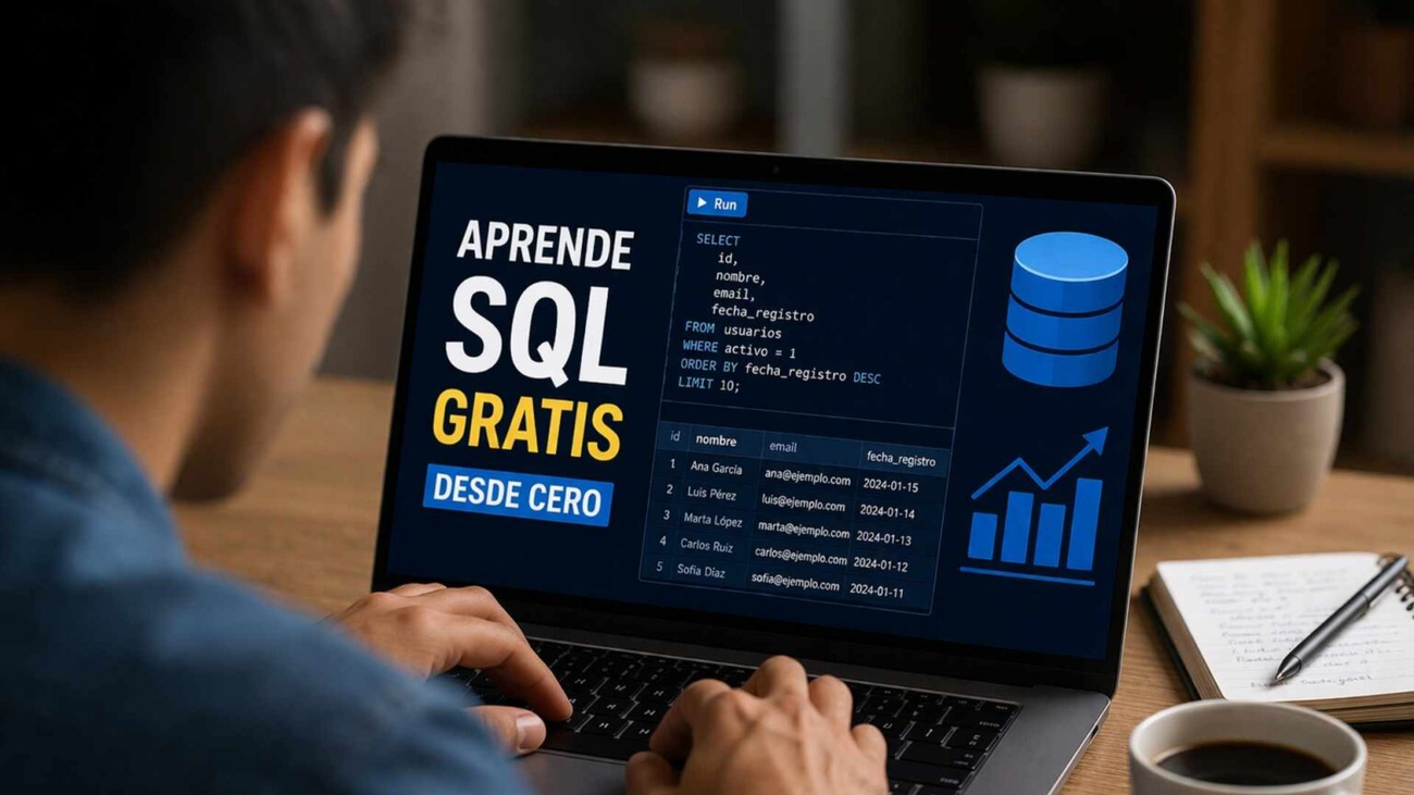 Esta plataforma enseña SQL gratis desde cero y está enganchando a miles ...